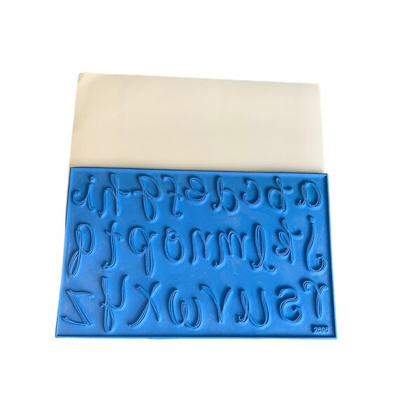 Kitchen | Alphabet Embosser Stamp Upper Lowercase Letters Cake Fondant ...